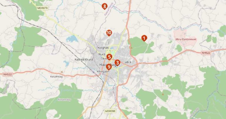 Tourist Map Guide of Hazaribagh – meraapnabihar